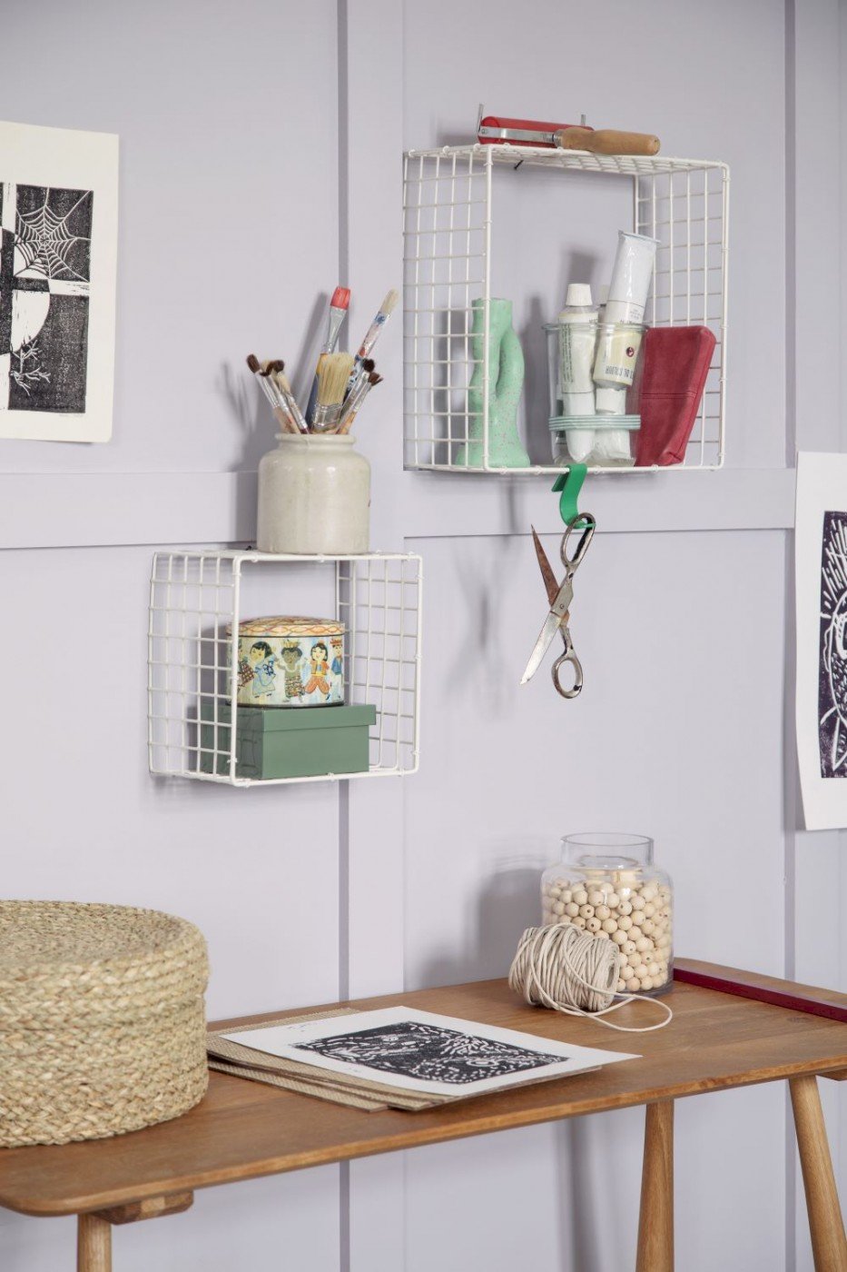 WIRE SQUARE, Large | Kalager Design